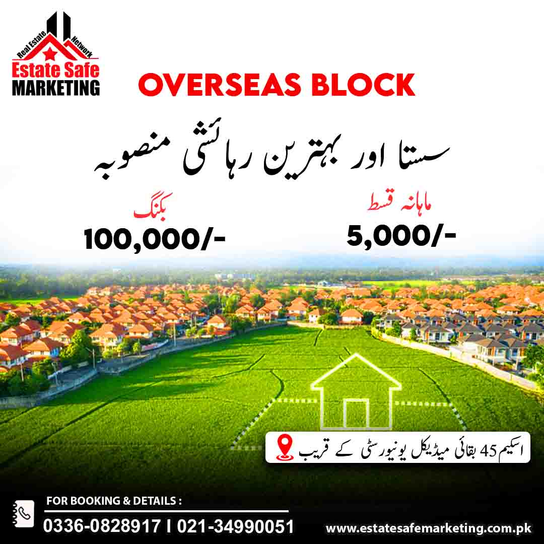 MTR Overseas Block | Malir Town Residency Phase |Payment Plan